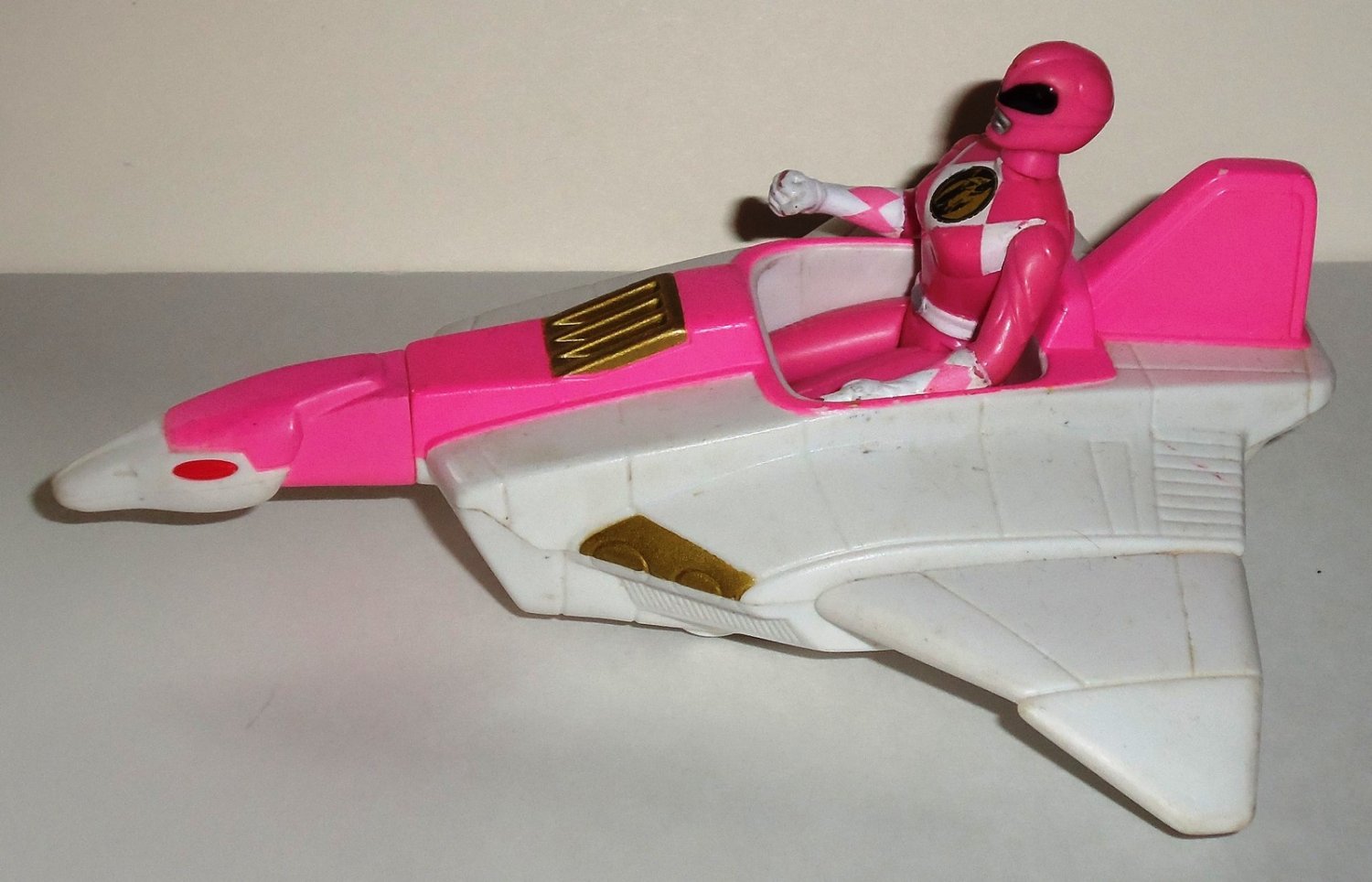 McDonald's 1995 Power Rangers Movie Pink Ranger with Crane Ninjazord ...