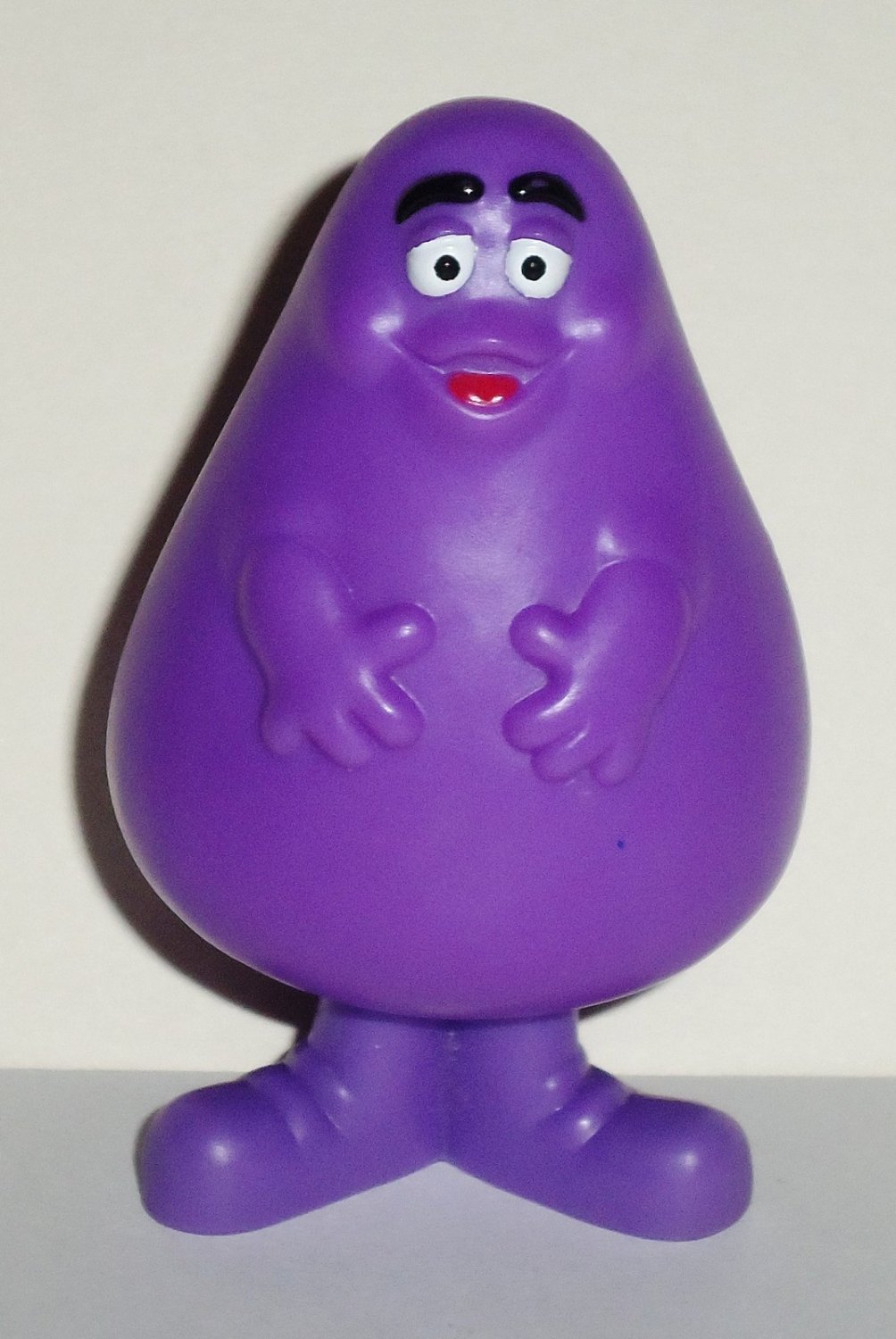 McDonald's 1995 Grimace Plastic Figure Happy Meal Toy Loose Used