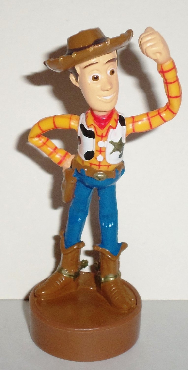 Disney's Toy Story Woody Thumbs Up Figure Cake Topper Thinkway Loose Used