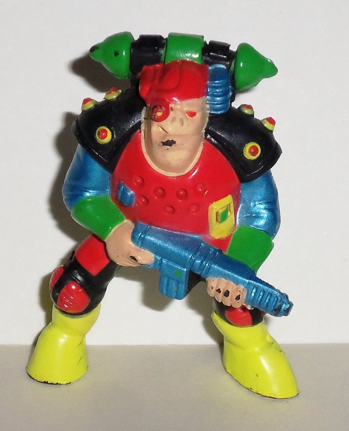 Galoob 1991 Trash Bag Bunch White Washer Action Figure Loose Used