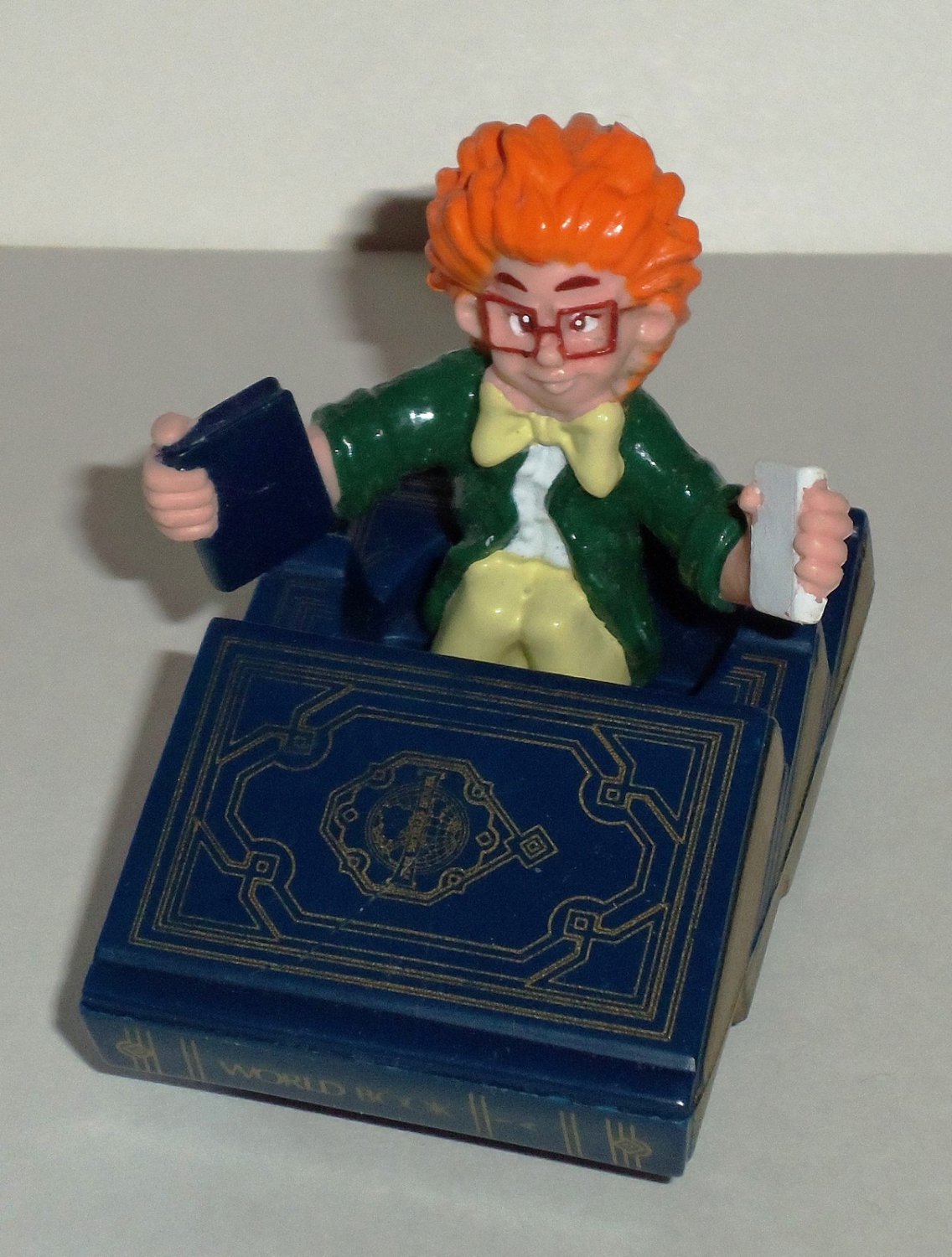 Burger King 1990 Kid Transporters IQ Bookmobile Kids Meal Toy Loose Used