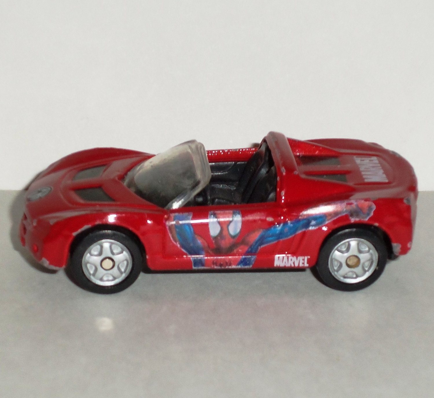 Maisto 2003 Marvel Die-Cast Collection Spider-Man Opel Speedster Car ...