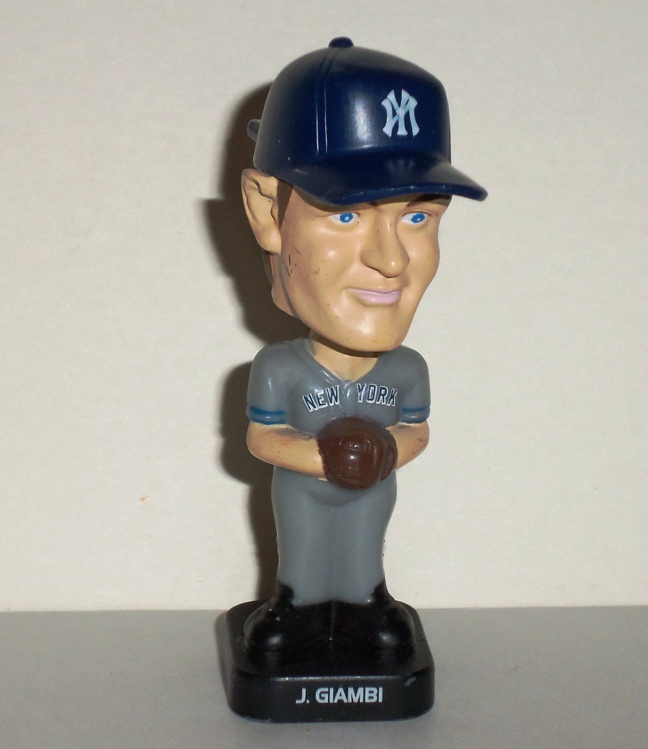 Post 2003 Miniature Jason Giambi Bobblehead Figure Loose Used