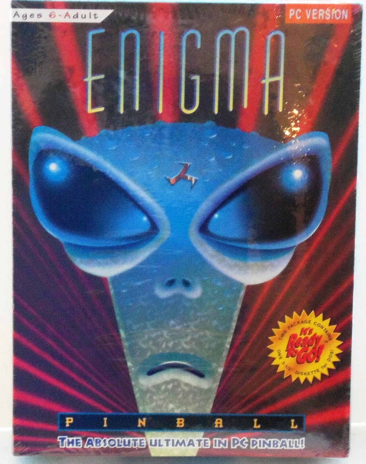 Enigma Pinball PC Computer Game 1994 DOS Epic B&N Software New in Package