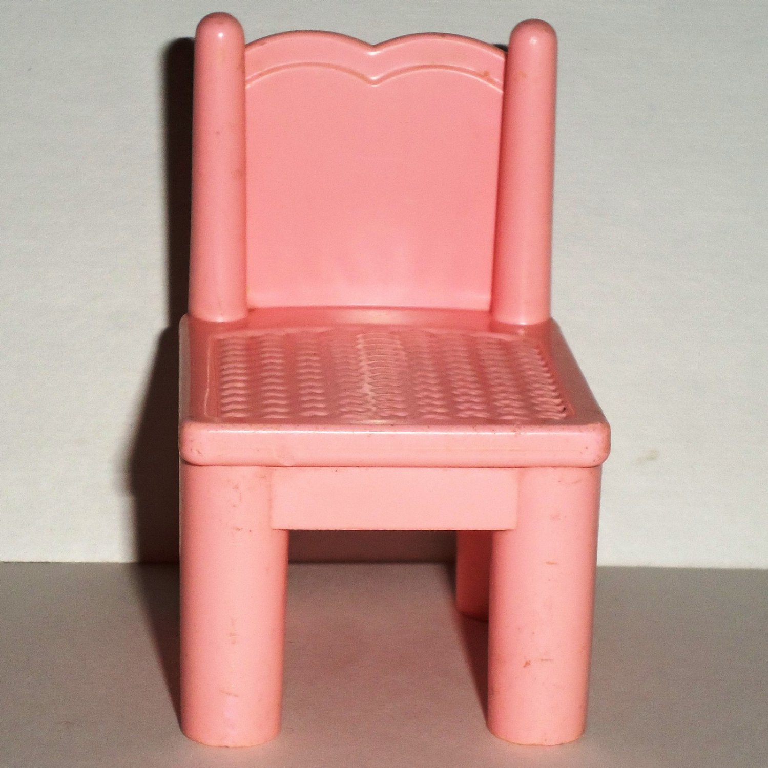 Playskool Dollhouse Pink Chair M6095 Loose Used