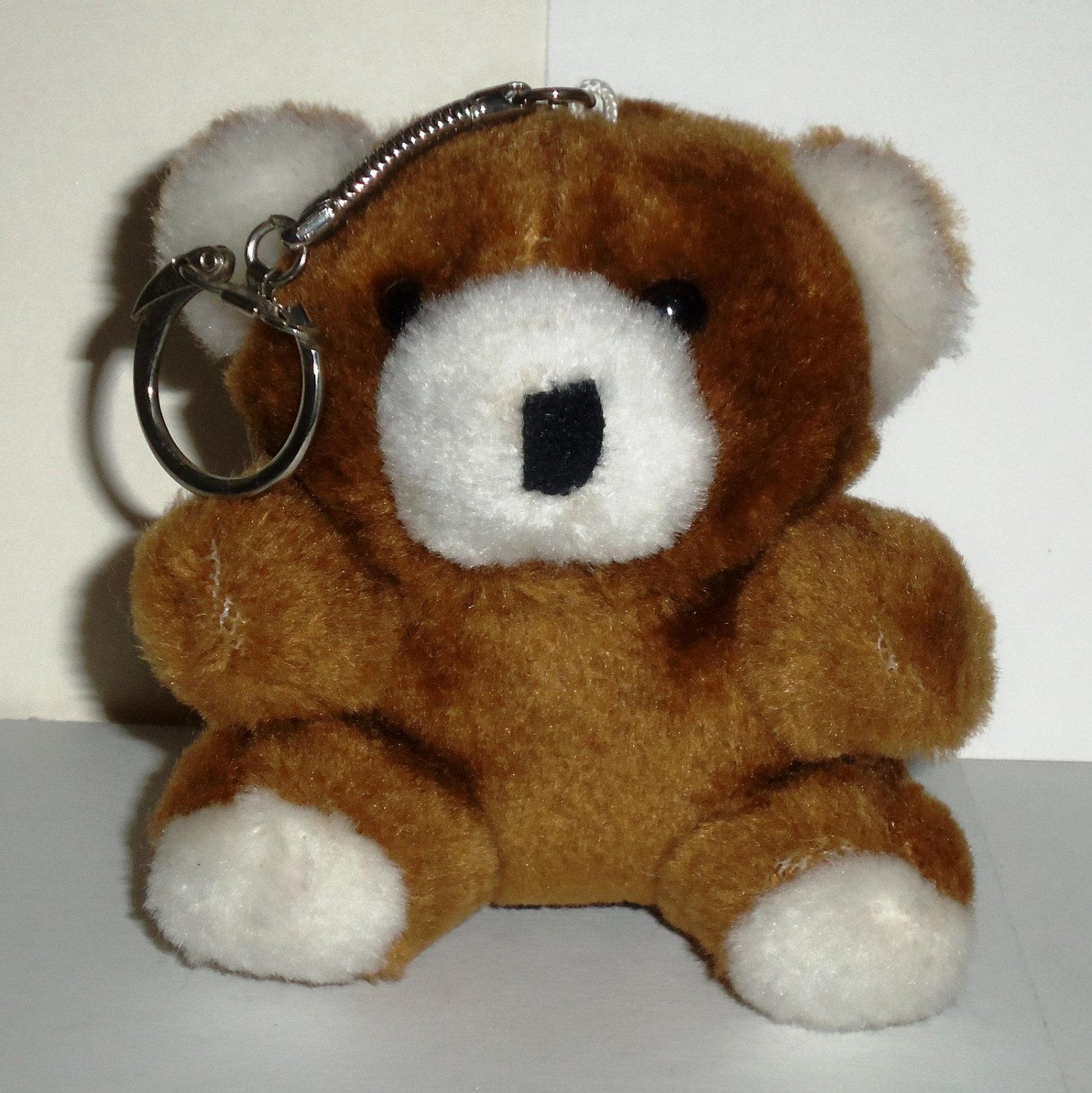 Steven Smith Teddy Bear Plush Key Chain Pals Toy Keychain Loose Used