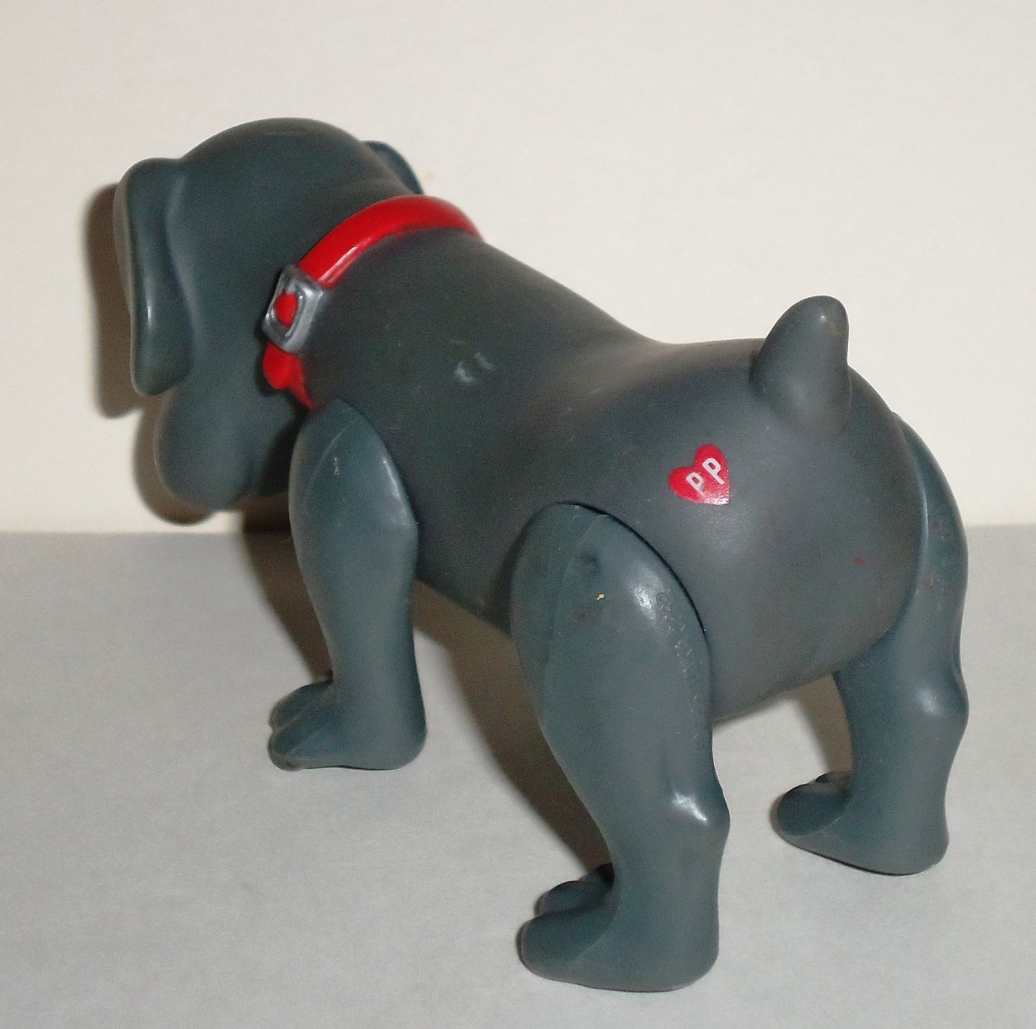 Tonka 1986 Pound Puppies Poseable Dog Mutt PVC Figure Loose Used