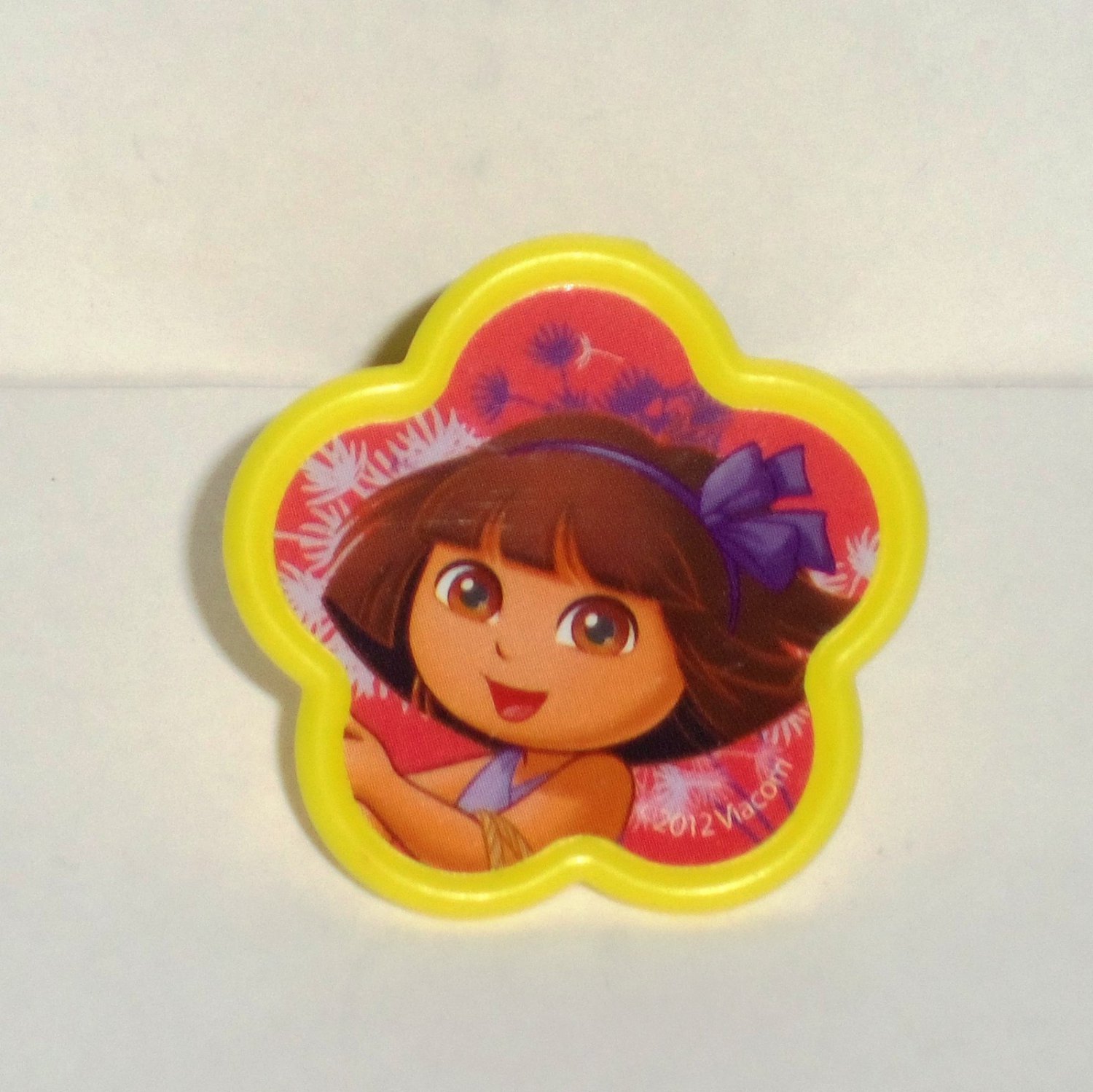 Dora the Explorer Plastic Ring Decopac Cake Topper Loose Used