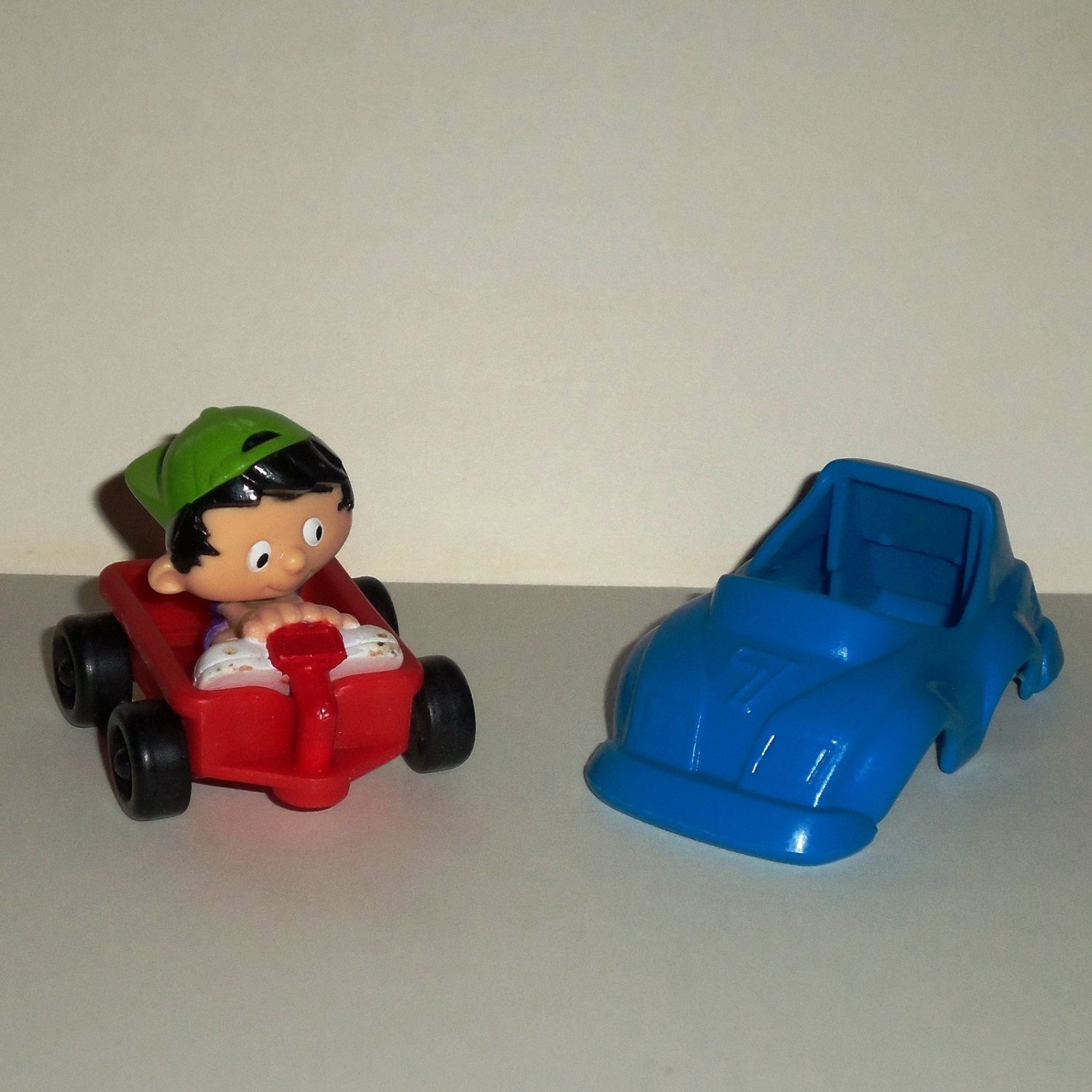McDonald's 1994 Bobby's World Bobby w/ Wagon & Race Car Happy Meal Toy ...
