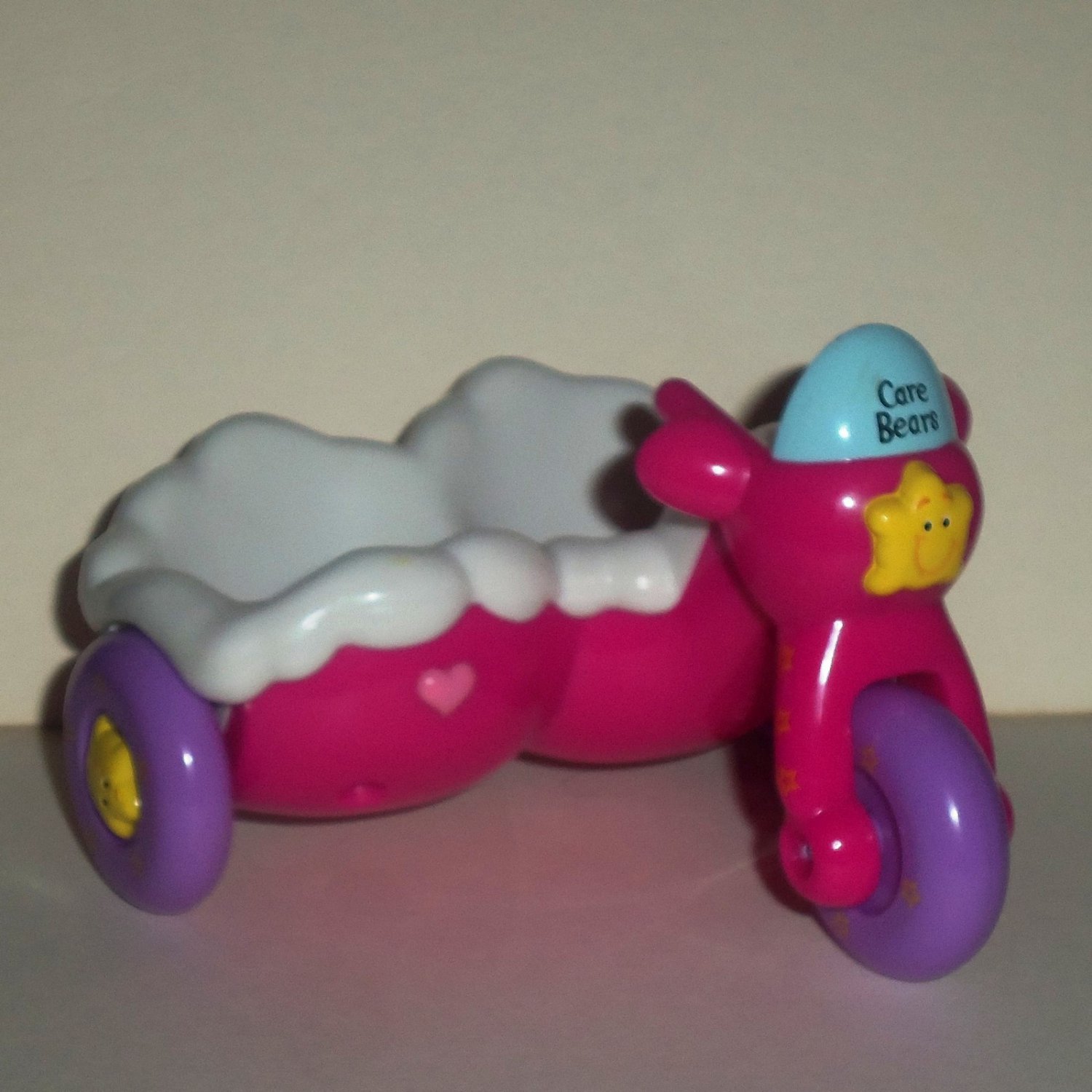Care Bears Care-a-Lot Motorcycle Loose Used