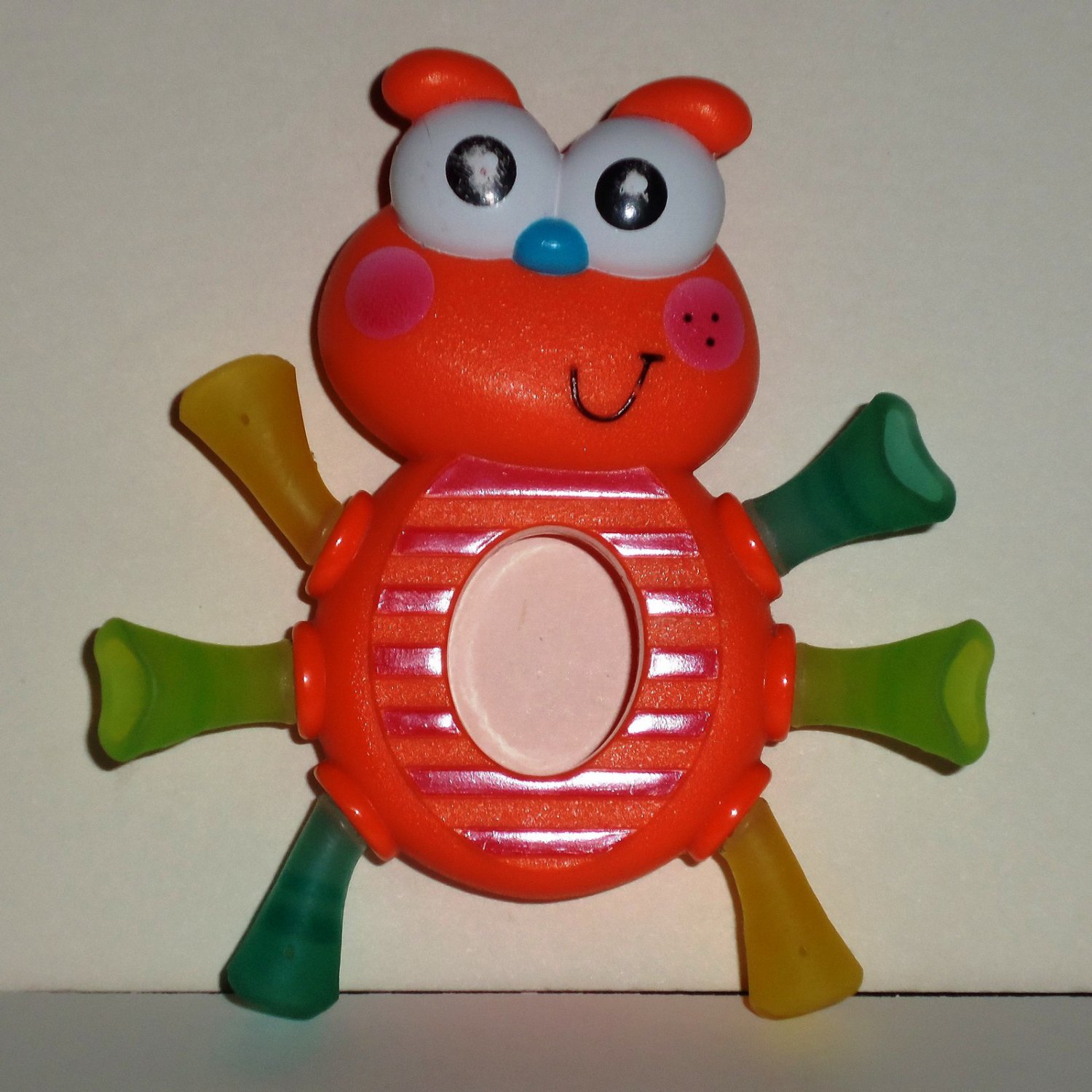 Infantino Bug Noodle Teether Rattle Loose Used