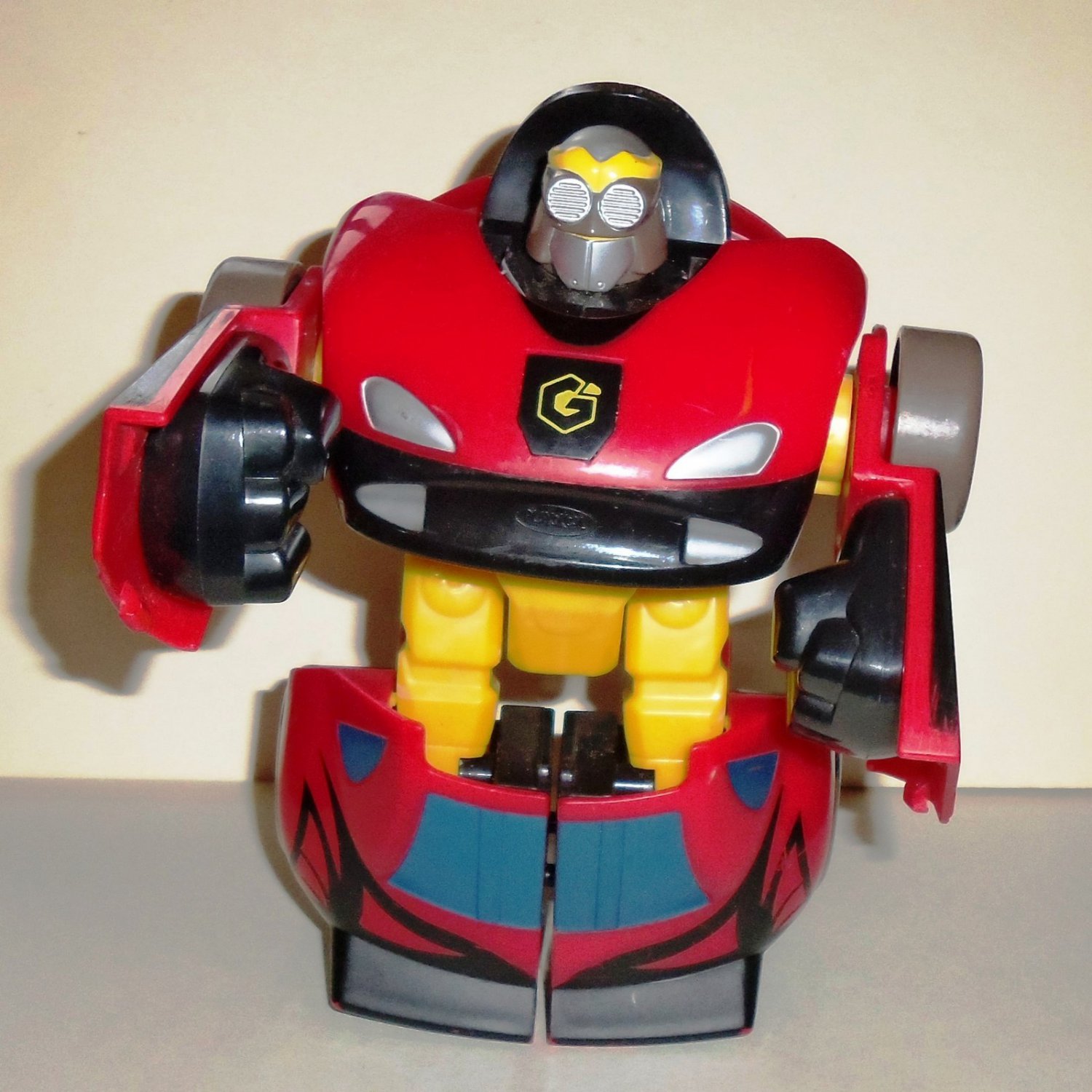 Transformers Go-Bots Racer Speed-Bot Playskool Hasbro 2003 Loose Used