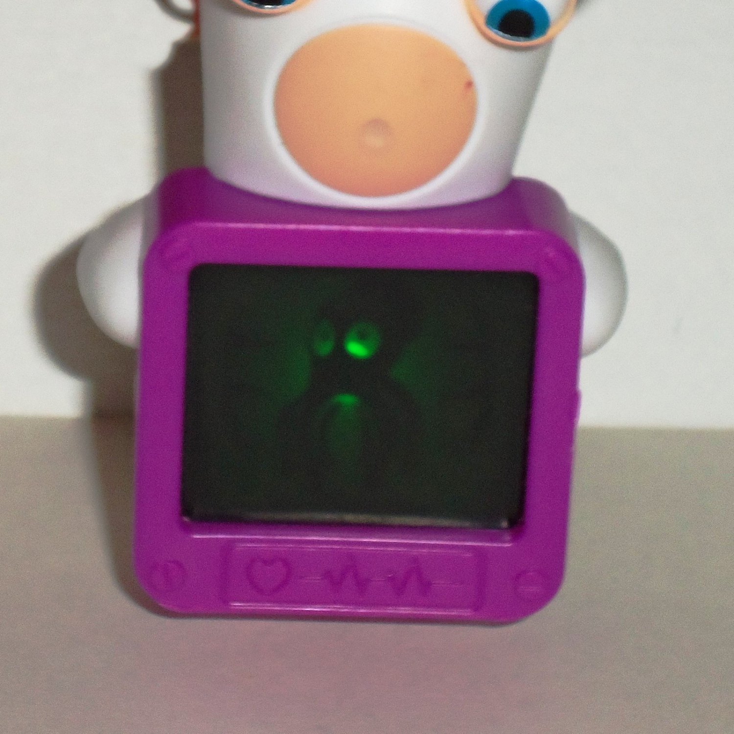 McDonald's 2015 Rabbids X-Ray Rabbid Happy Meal Toy Loose Used