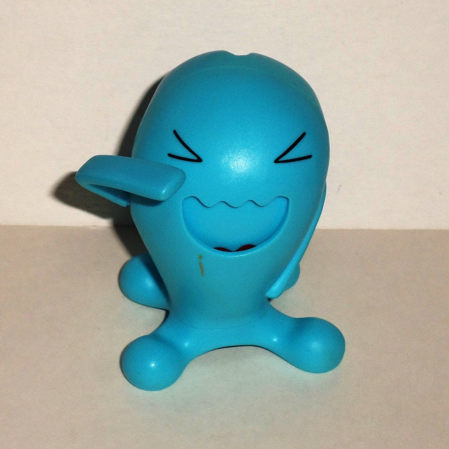 McDonald's 2015 Pokemon Wobbuffet Figure Only Happy Meal Toy Loose Used