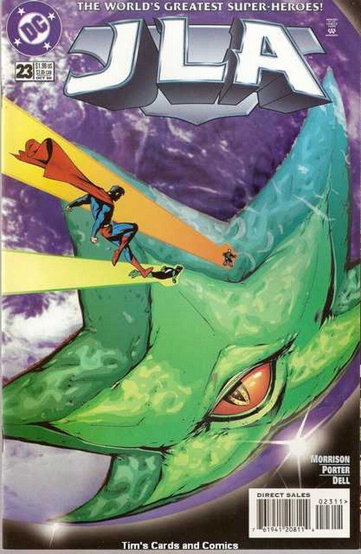 JLA (1997 series) #23 Justice League of America DC Comics Oct 1998 FN