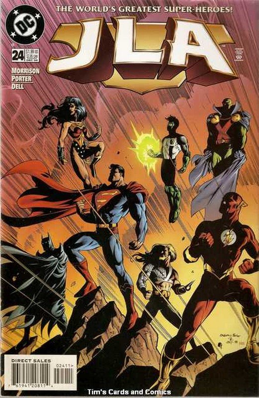 JLA (1997 series) #24 Justice League of America DC Comics Dec 1998 FN/VF