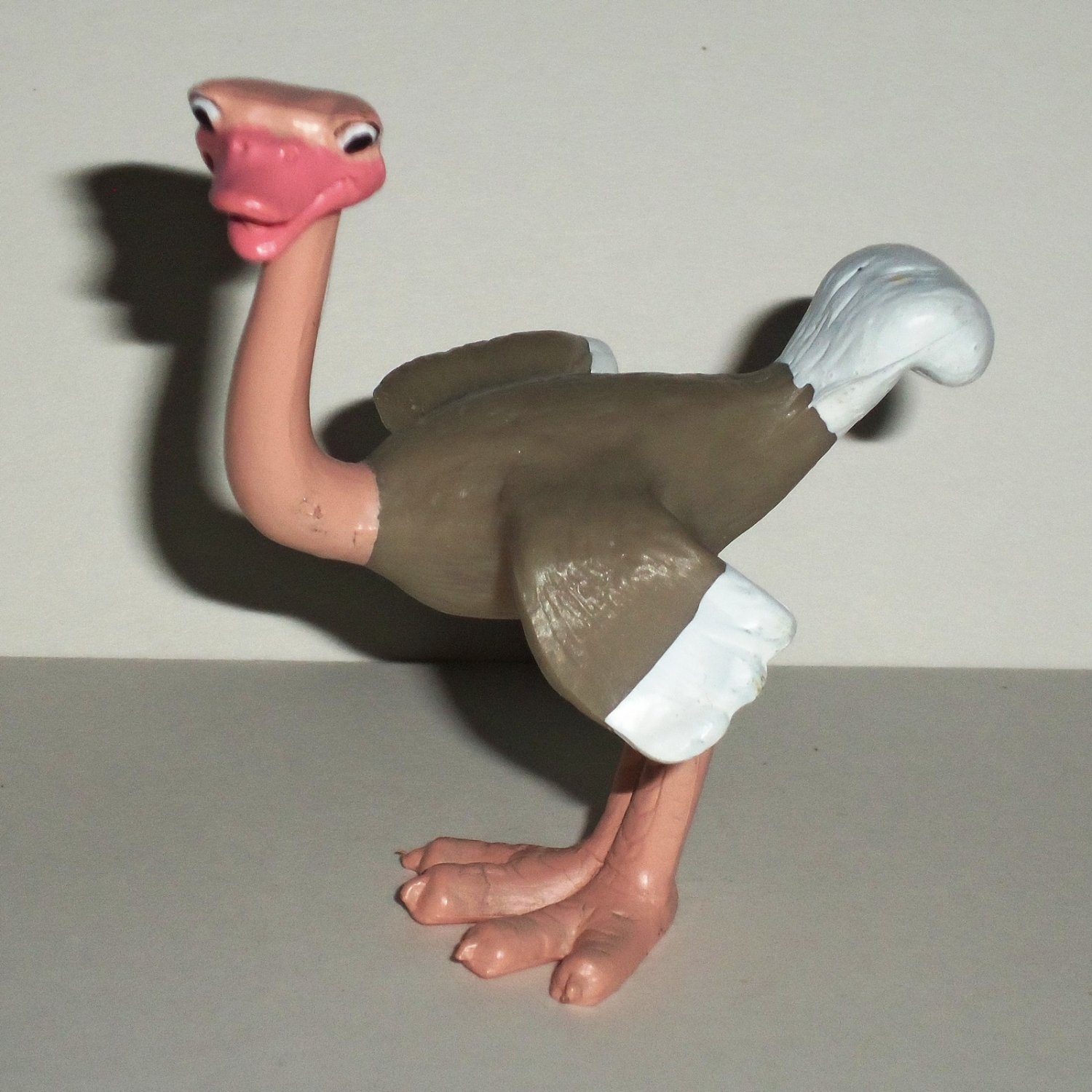 3" Ostrich PVC Plastic Toy Animal Figure Loose Used