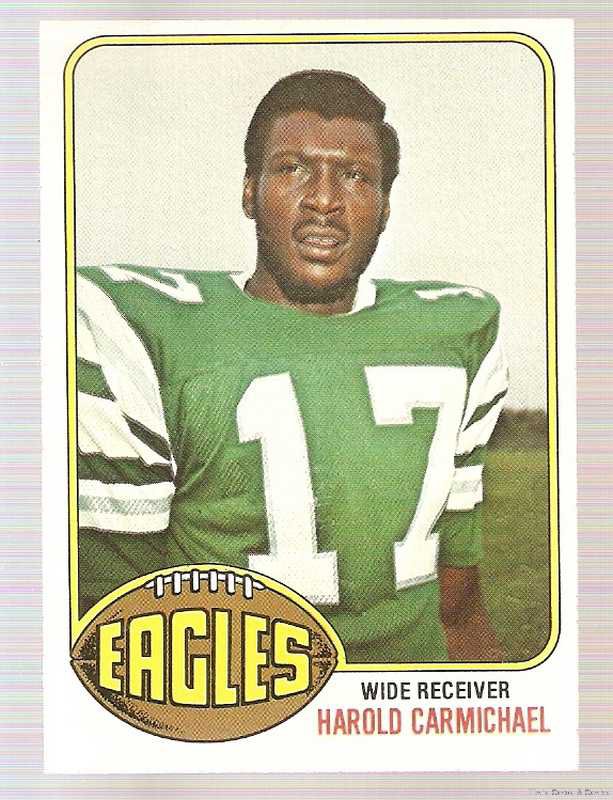 1976 Topps Football Card #425 Harold Carmichael Philadelphia Eagles EX