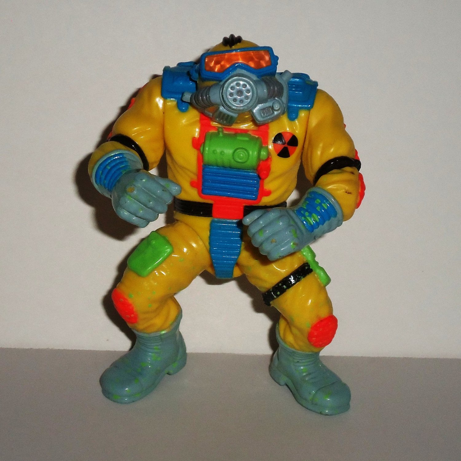Toxic Crusaders Radiation Ranger Action Figure Playmates 1991 Loose Used