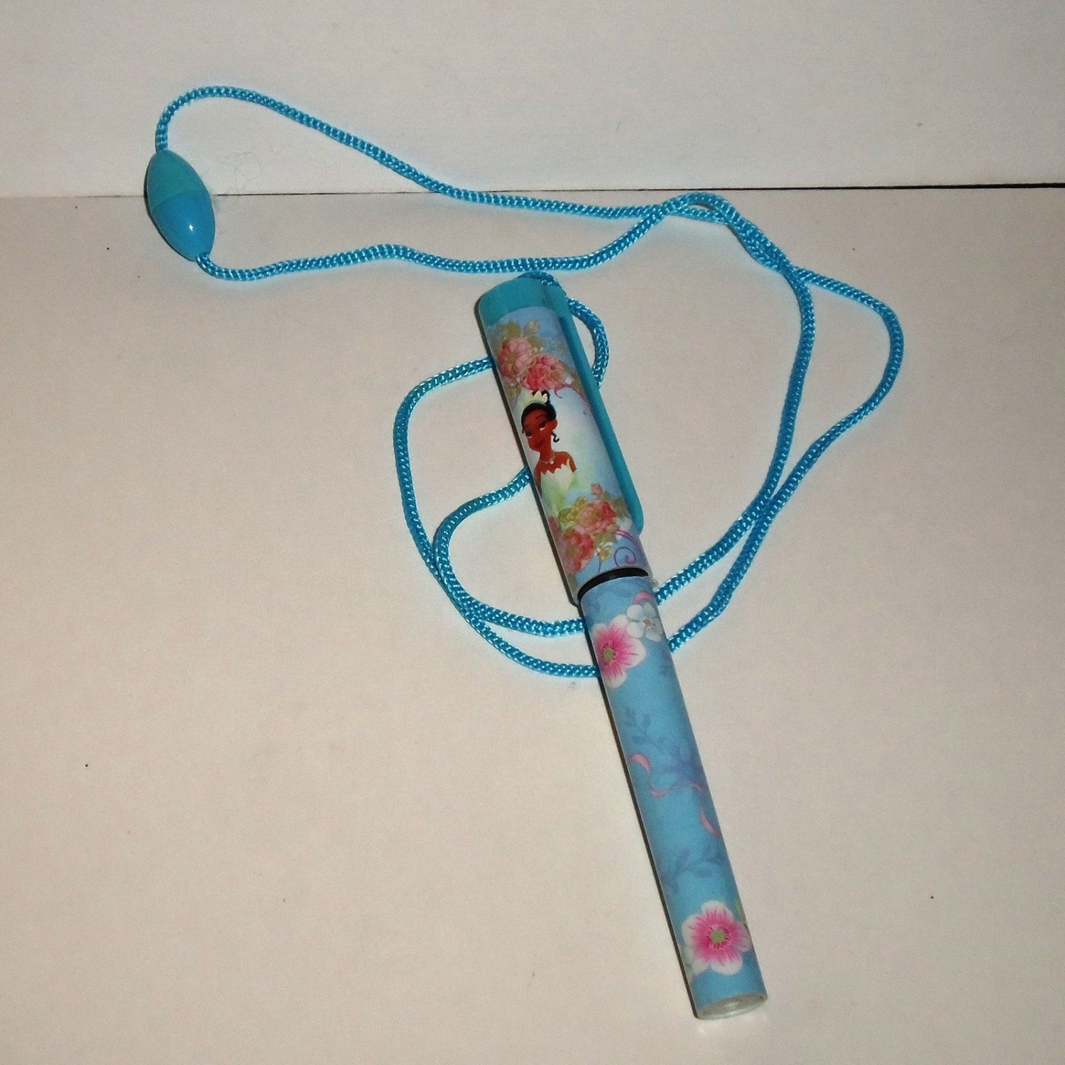 Disney Princess Tiana Princess and the Frog Ink Pen w/ Neck String ...