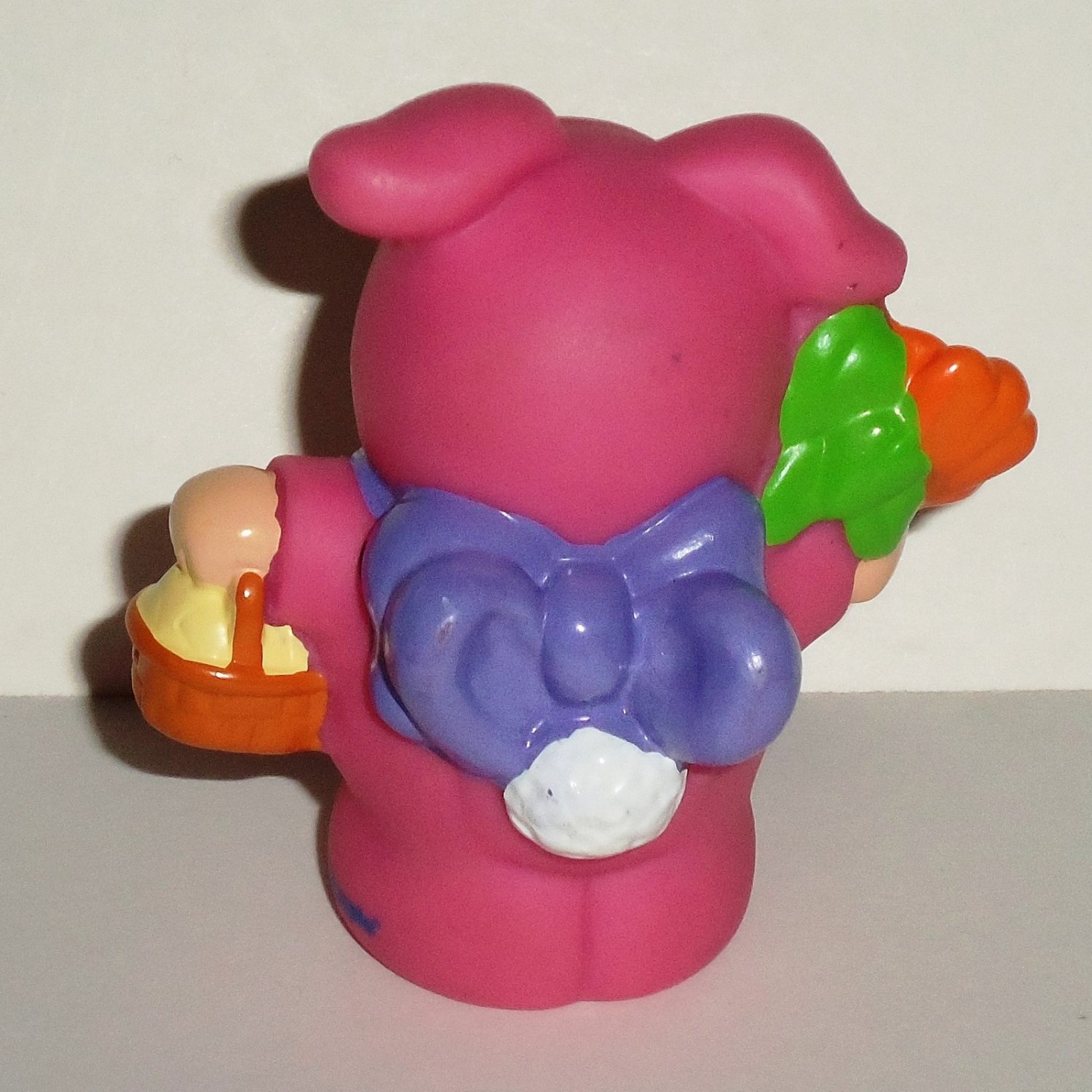 Fisher-Price Little People Blonde Girl in Pink Easter Bunny Costume ...