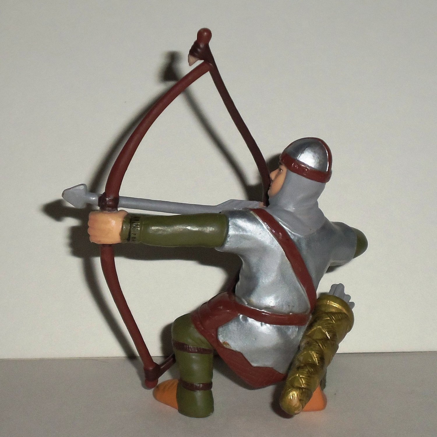 Archer Knight on Knee PVC Figure Loose Used