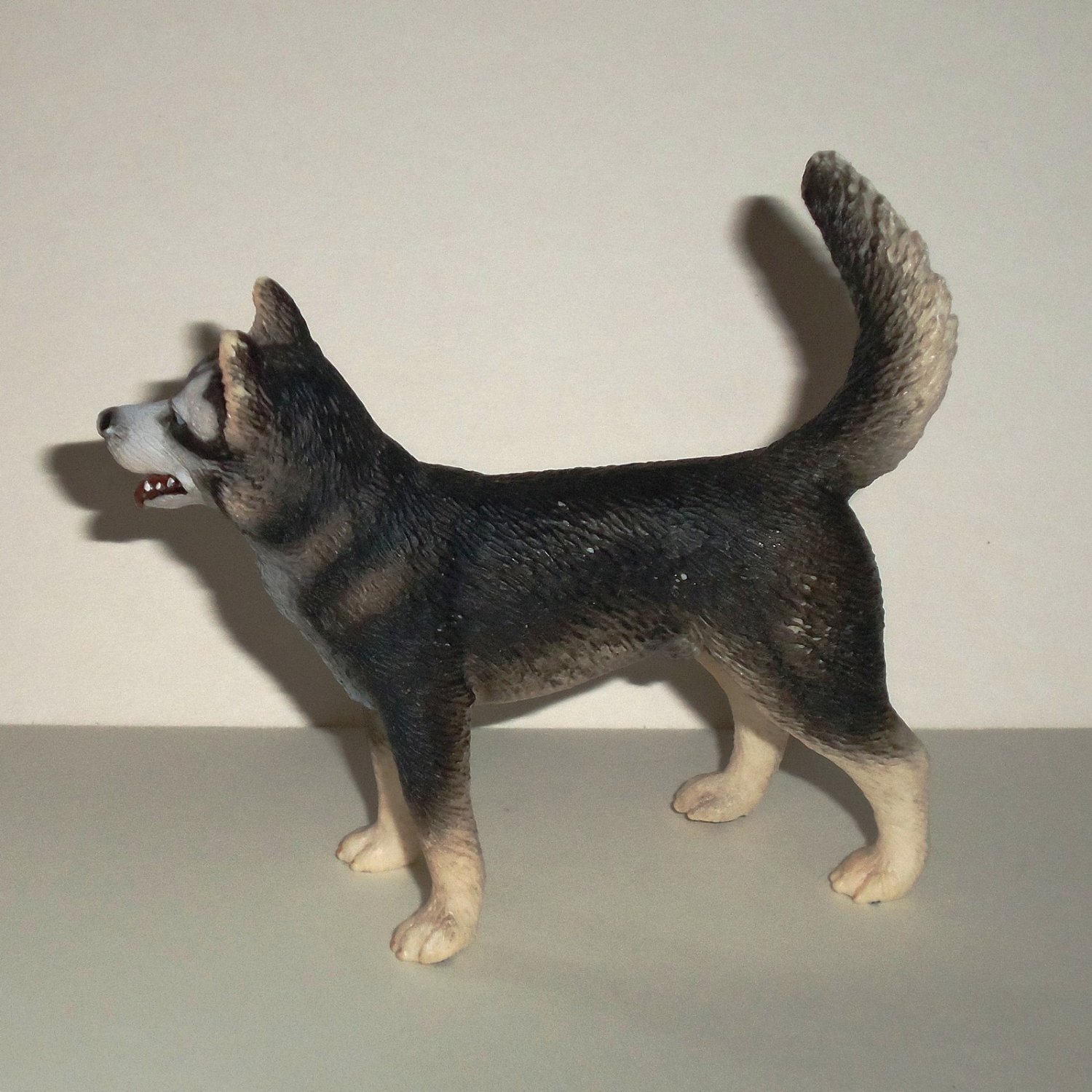Schleich #16371 Husky Male Dog Standing PVC Plastic Toy Animal Figure ...