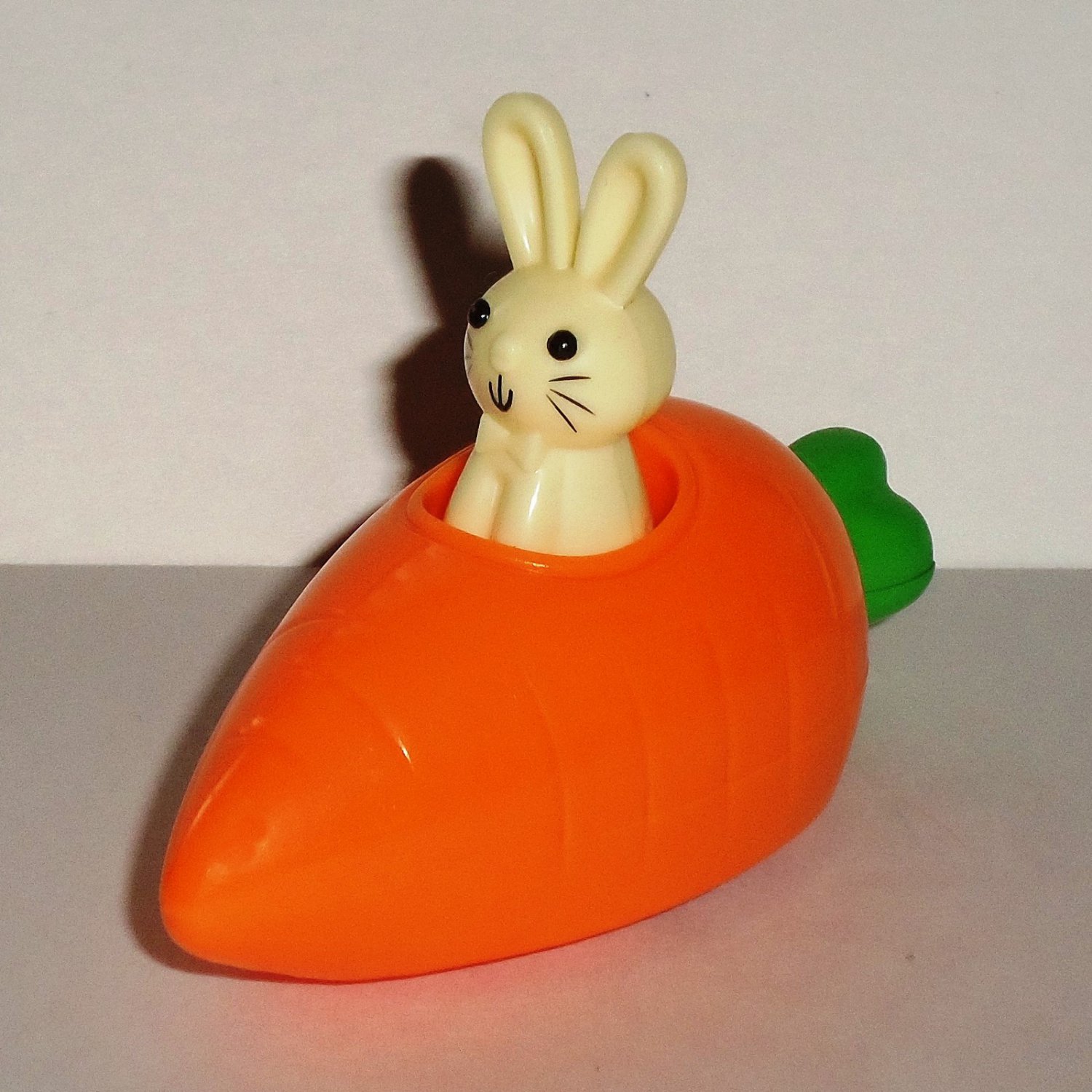 MGS Bunny Rabbit in Carrot Pullback Racer Toy Easter Loose Used