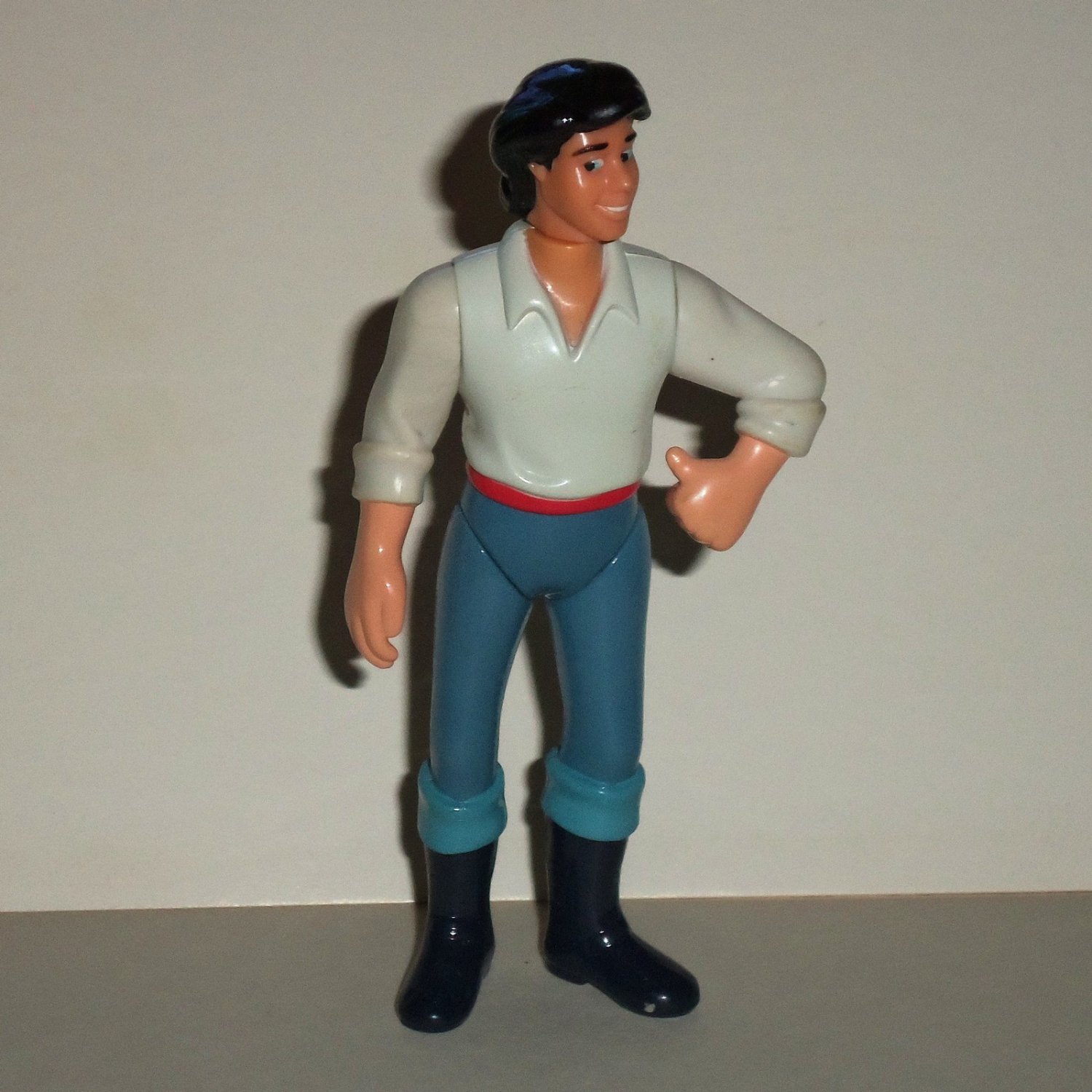 Disney Princess Little Mermaid Prince Eric Action Figure Loose Used