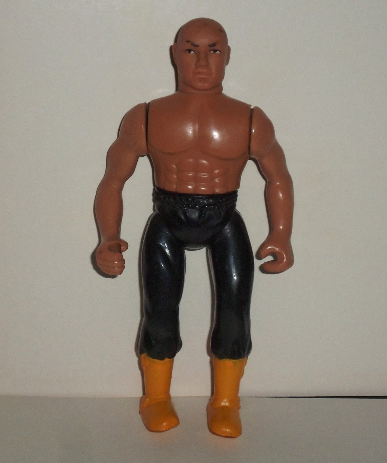 Remco 1984 Secret of the Ninja Golden Shaolin Monk Yellow Boots Action ...