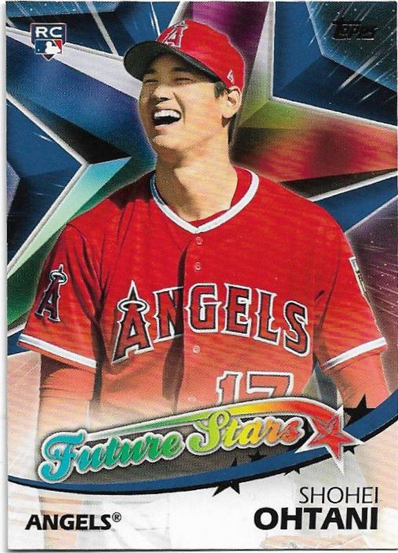 2018 Topps Future Stars Baseball Card #FS-5 Shohei Ohtani Los Angeles ...
