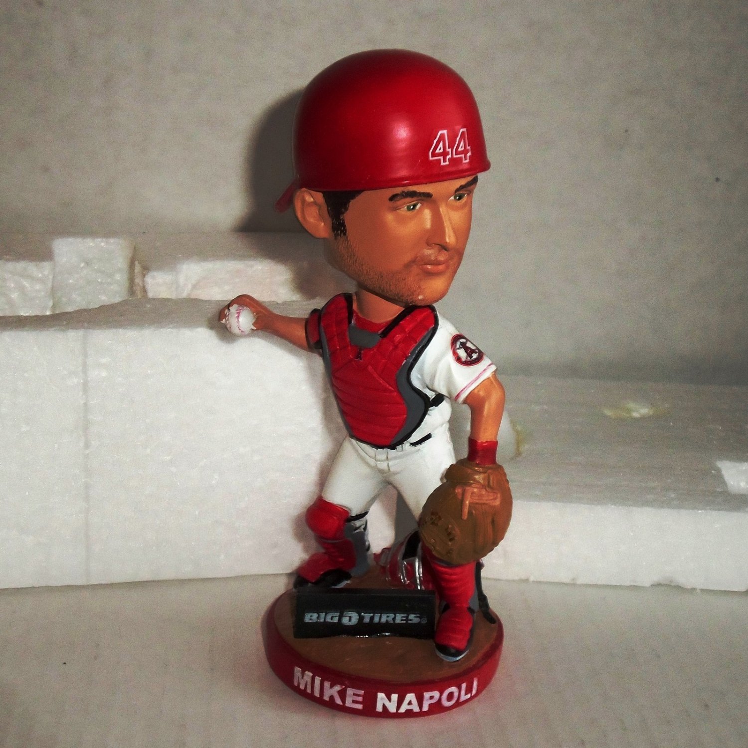 Mike Napoli 2009 Los Angeles Angels Bobblehead Doll SGA in Original Box