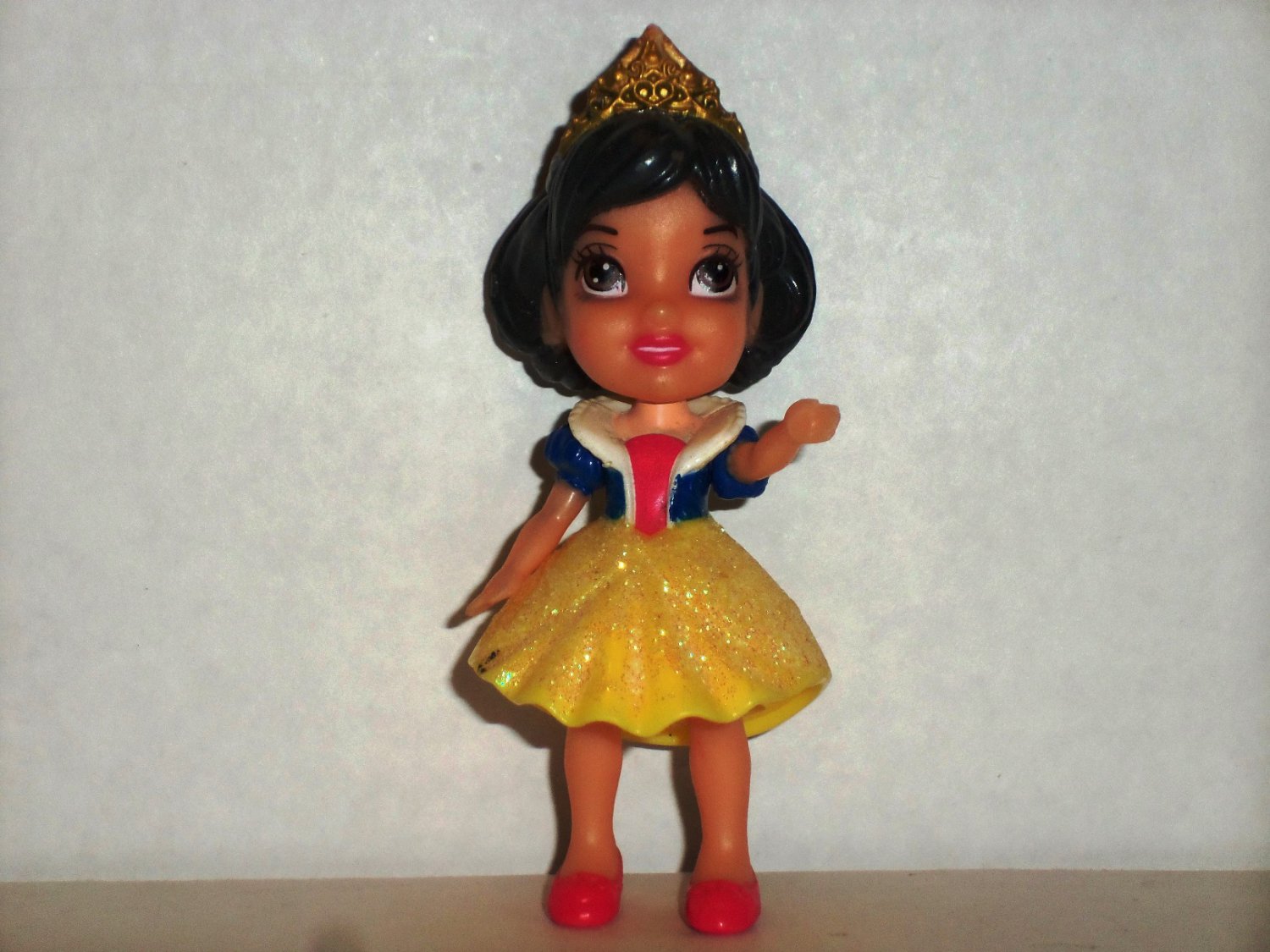 Disney Princess Snow White 3.5" Mini Toddler Doll Figure and the Seven ...