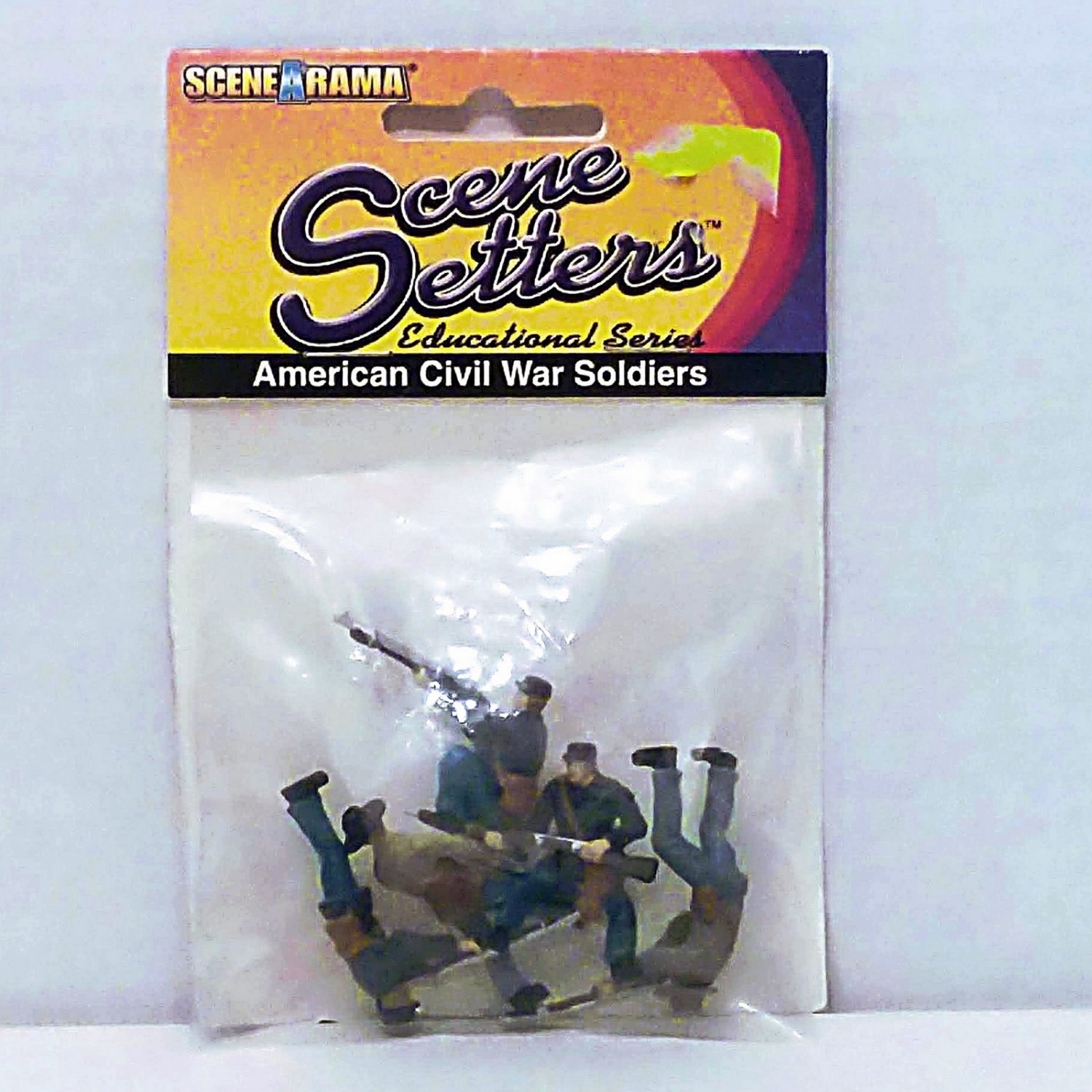 Scene-A-Rama American Civil War Soldiers Scene Setters Pack of 5 ...