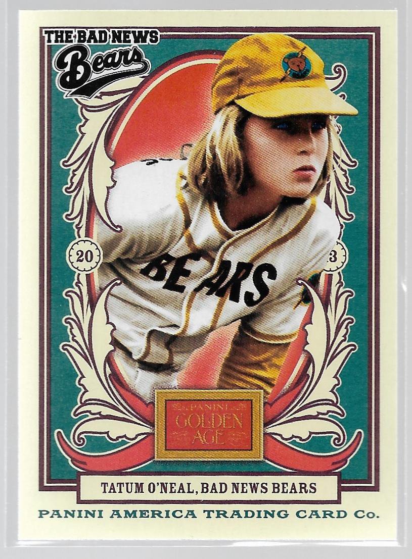 2013 Panini Golden Age Trading Card #145 Tatum O'Neal Bad News Bears ...