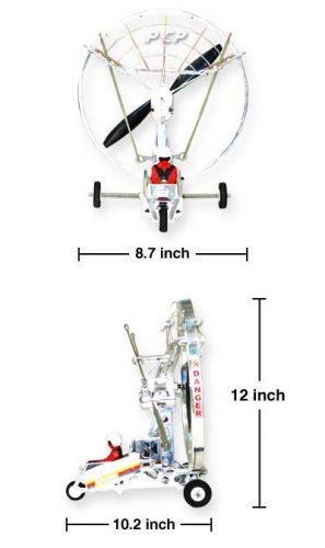 RADIO REMOTE CONTROL PARACHUTE SKY AIRPLANE toy surfer