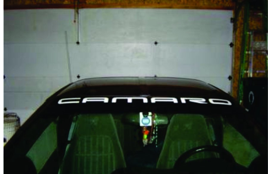 CAMARO VINYL WINDSHIELD BANNER, DECAL, STICKER