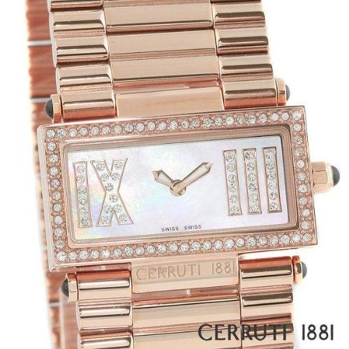 CERRUTI 1881 LADIES SCATOLA SOGNO SWISS QUARTZ SWAROVSKI CRYSTAL WATCH ...