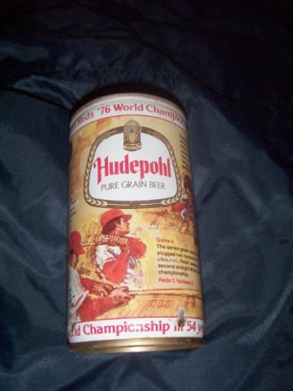 1976 Red Skins World Championship Commemorative Hudepohl Brewing ...