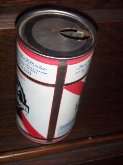 The Original Pabst Blue Ribbon Lighter Holder 2 Faced Straight Steel ...