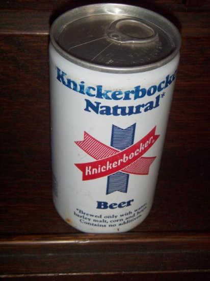 Knickerbocker Natural Beer Jacob Ruppert Breweries Pull Tab Bottom ...
