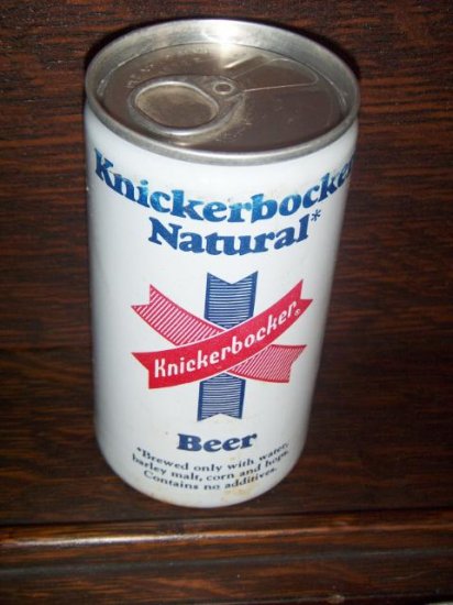 Knickerbocker Natural Beer Jacob Ruppert Breweries Pull Tab Bottom ...
