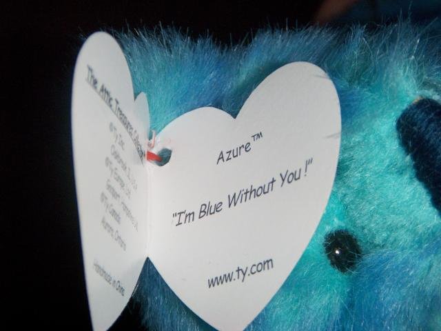 1993 The Attic Treasures Collection Azure Bear I'm Blue Without You Ty ...