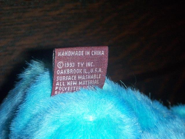 1993 The Attic Treasures Collection Azure Bear I'm Blue Without You Ty ...