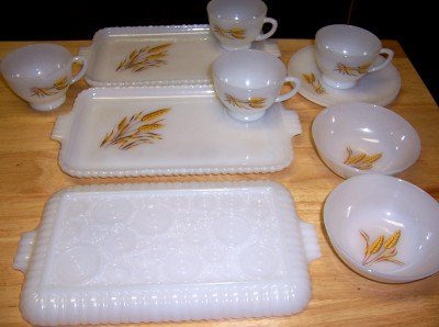 Fire King Wheat Pattern