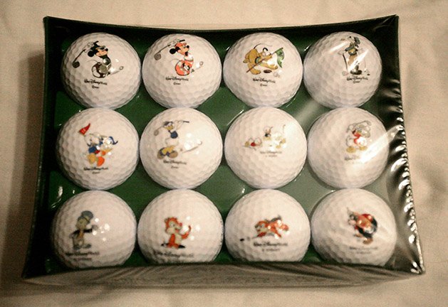 "Disney Dozen" Golf Balls by Acushnet/Titleist
