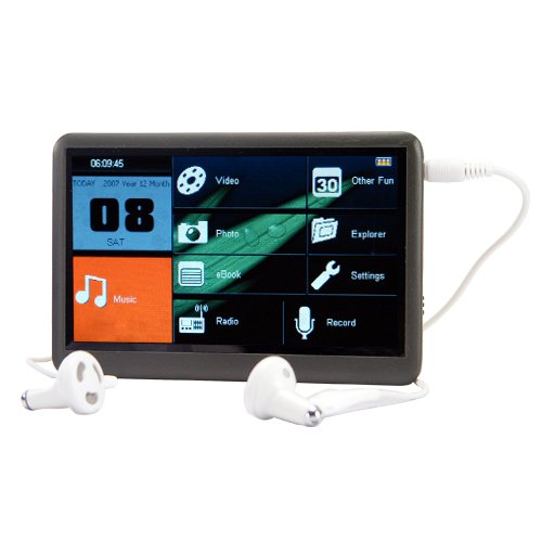 MP6 Player with 4.3 Inch Touchscreen LCD (8 Gb) - The Bomb