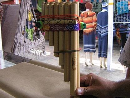 Original peruvian flute, pan flute, zamponia