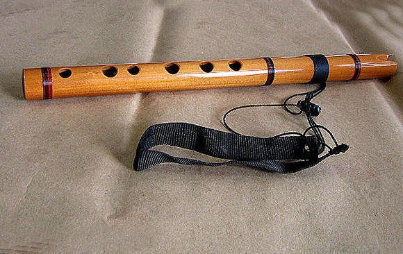 Original peruvian flute, Quena in Bamboo wind instrument