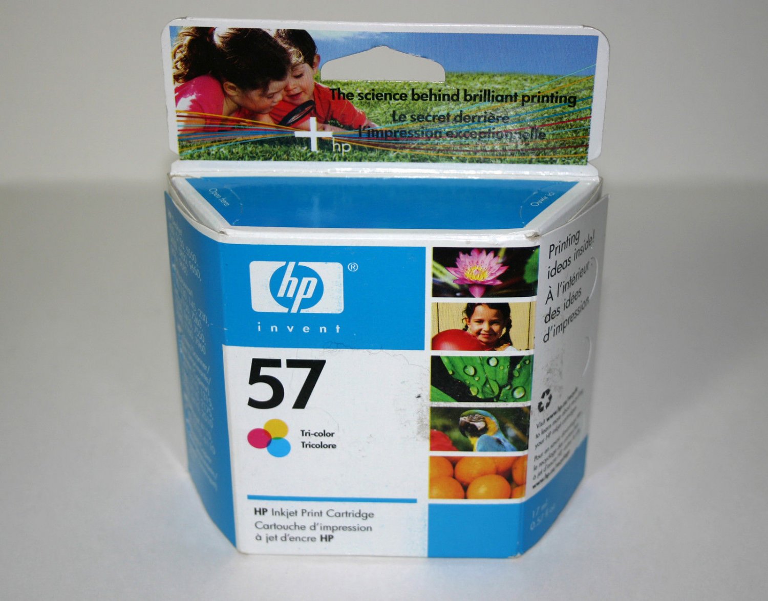 GENUINE HP 57 Tricolor Ink Jet Printer Cartridge OEM Exp 2006 New Sealed